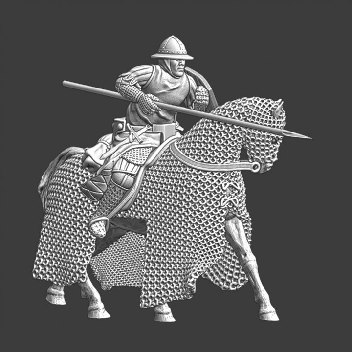 3D Printable Medieval Danish Vassal Knight at Lake Peipus 1241 by ...
