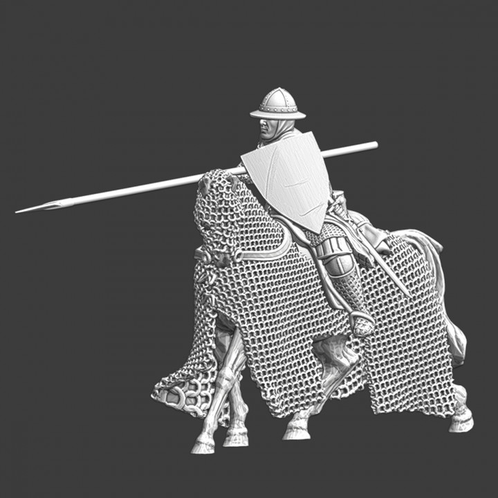 3D Printable Medieval Danish Vassal Knight at Lake Peipus 1241 by ...