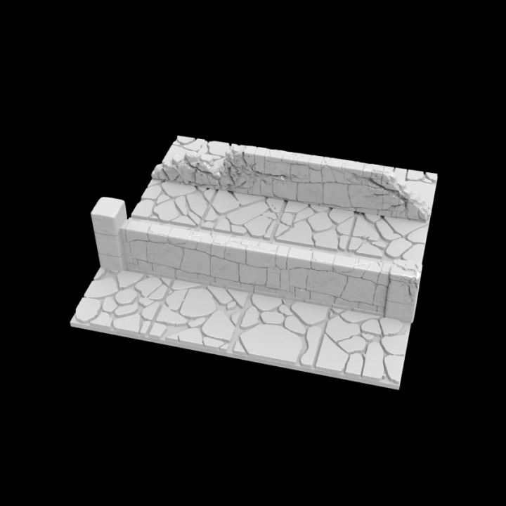 3D Printable Village Ruins Battle Map :: Incredible Realms Nulan ...