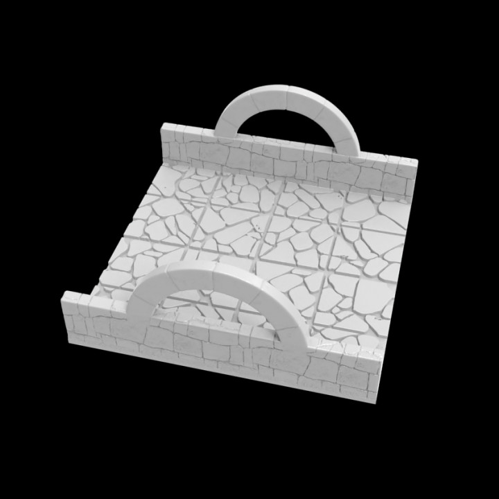 3D Printable Village Ruins Battle Map :: Incredible Realms Nulan ...