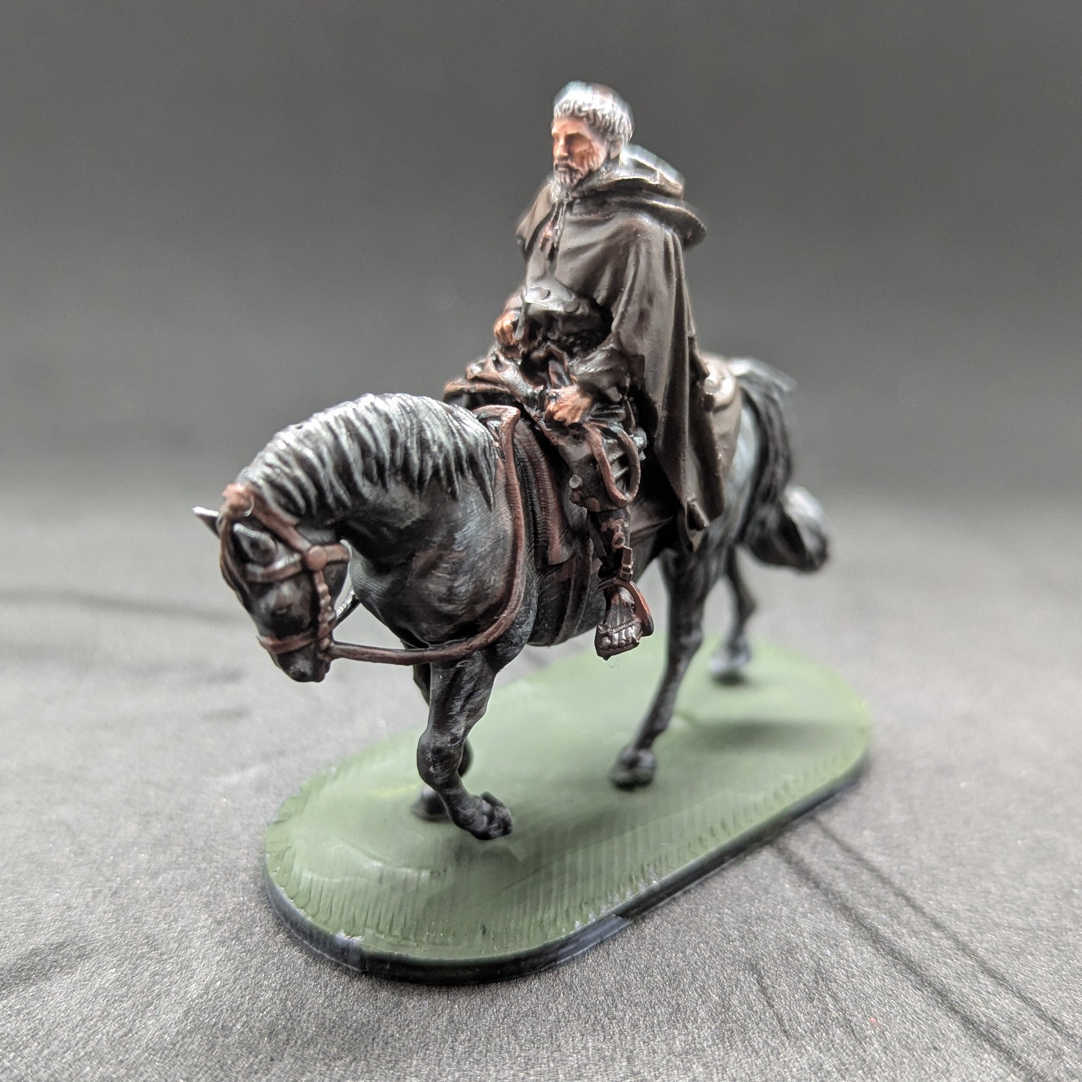3D Printable Medieval Mounted Priest by Reconquer Designs