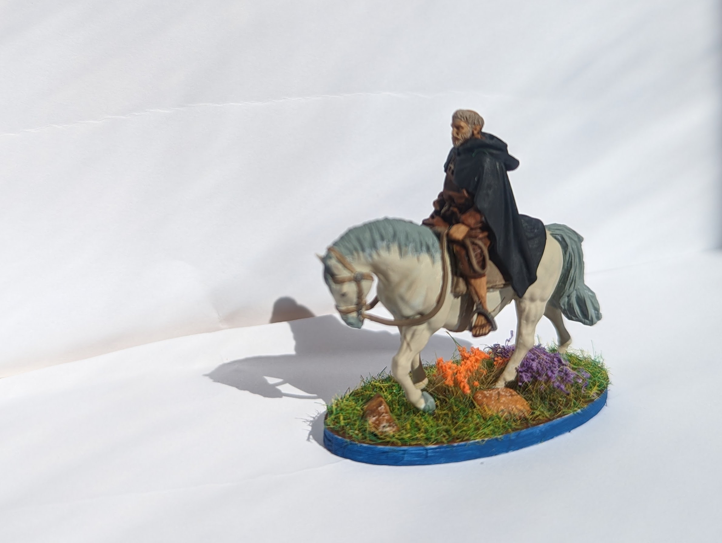 3D Printable Medieval Mounted Priest by Reconquer Designs