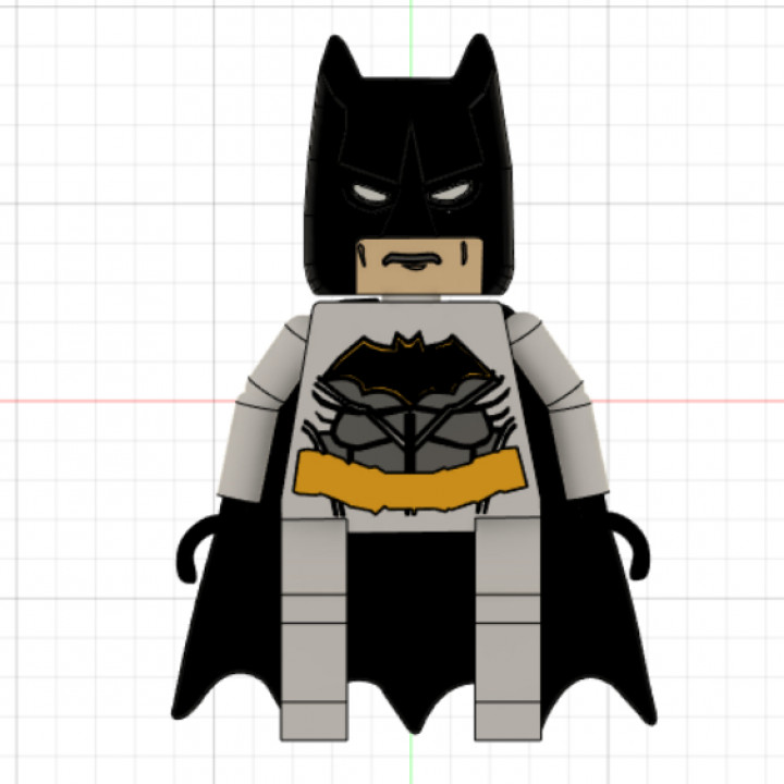 3D Printable Lego Batman by 3Ds4you
