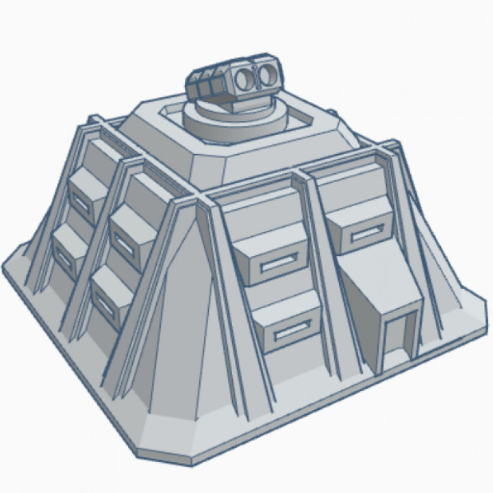 3D Printable 15 Weapon Emplacement Bundle Package by Wargame Forge