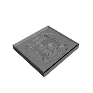 3D Printable Limnerslease ceiling panel by Watts Gallery