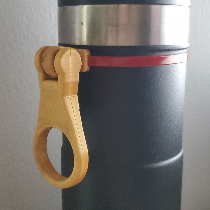 3D Printable Stanley Handle by cu de vaca