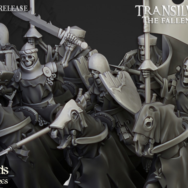 3D Printable Mounted Skeletons - Highlands Miniatures by Highlands ...