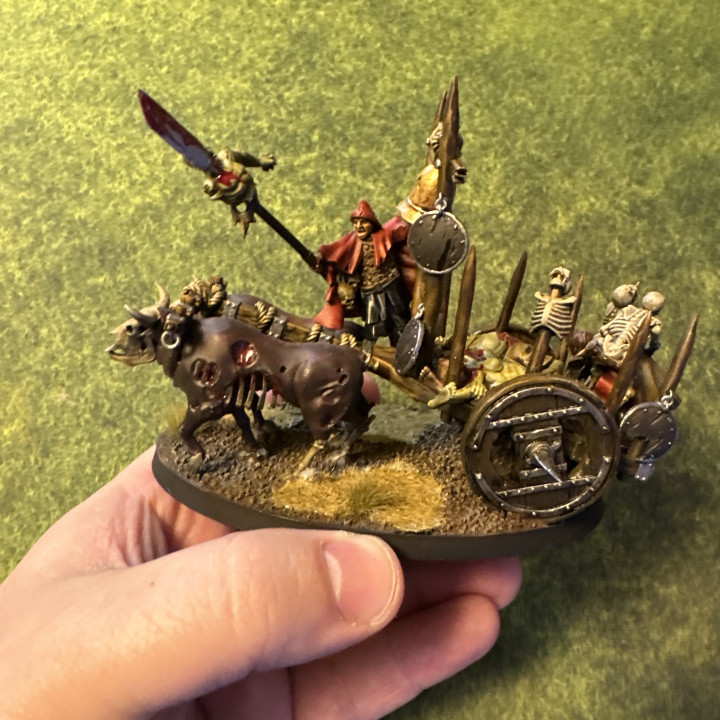 3D Print of Corpse Cart - Highlands Miniatures by vdojunk