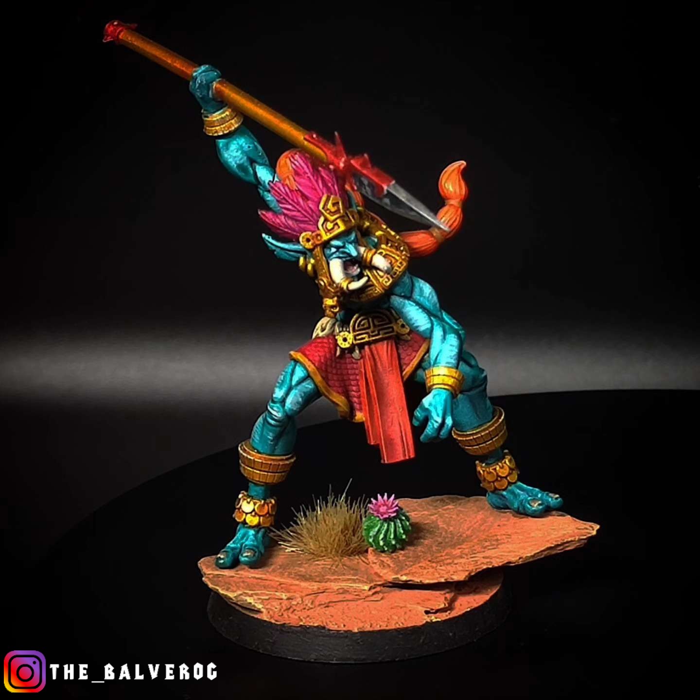 3D Printable Izel, Ranged Warrior (Pre-Supported) by Cast n Play