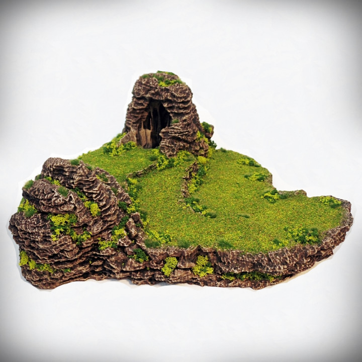 3D Printable Dynamic Hills Large Hills Bundle by Terrainify