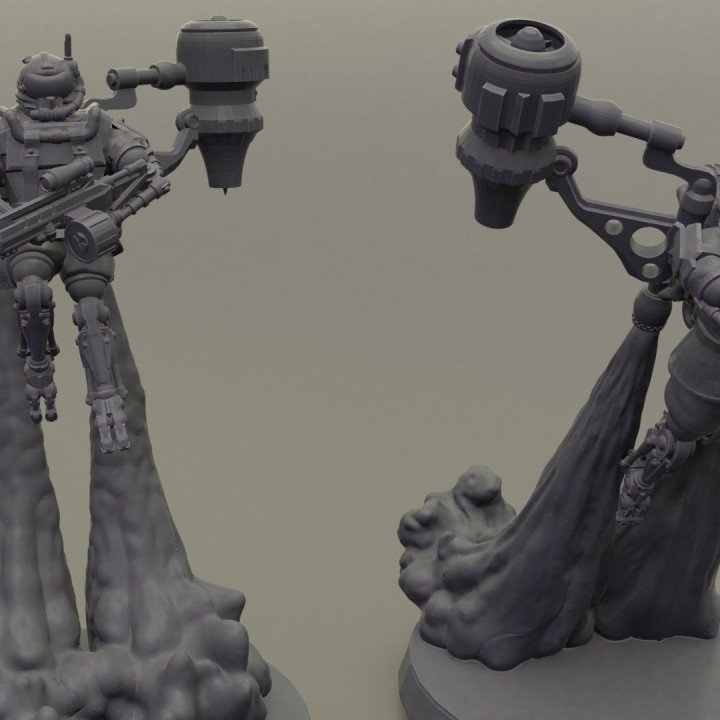 3D Printable Diesel Skytroopers by ddd_martin_miniatures