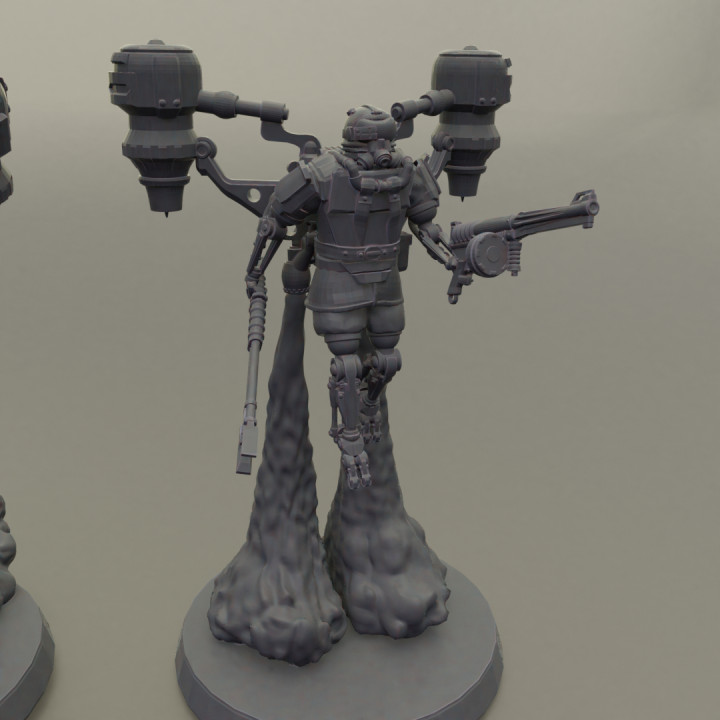 3D Printable Diesel Skytroopers by ddd_martin_miniatures