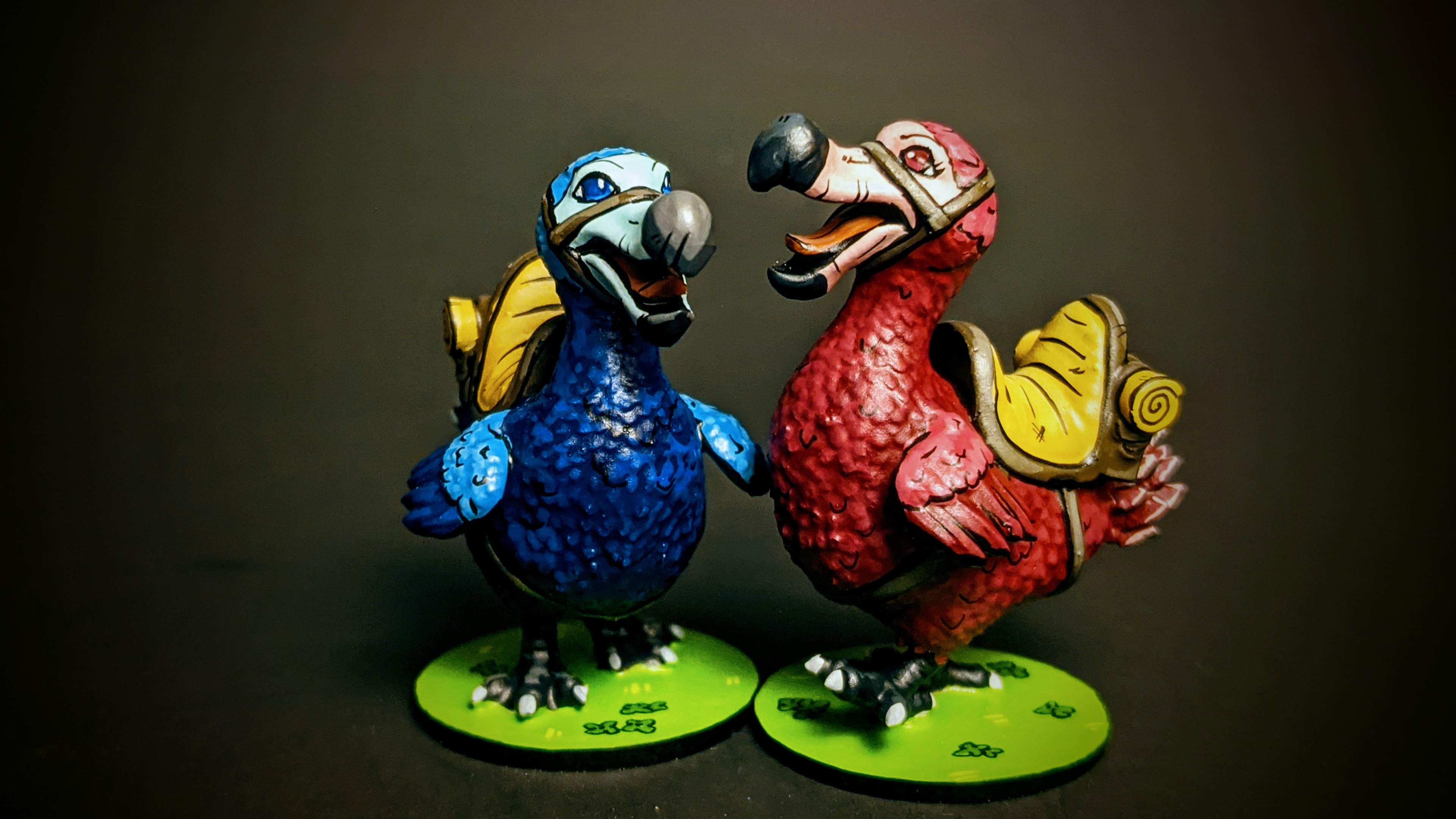 3D Printable Dodo Mount and Monkey Pirate Rider Bundle by Goon Master