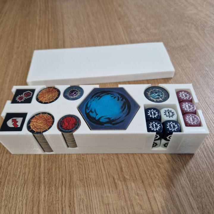 3D Printable Warhammer Underworld Token box by Marsh Ahashion