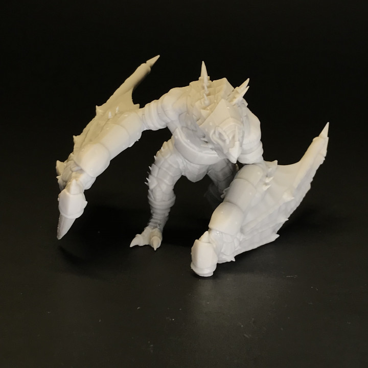 3D Printable Azure Bound - Spike Dragon Smoulder (Early Access Mini) by ...
