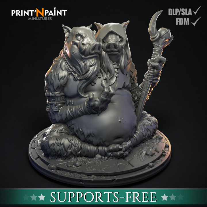 3D Printable Boarman Oracle by Leonardo Escovar