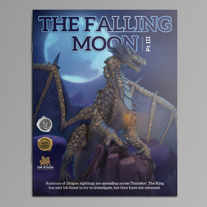 3D Printable DM Stash 5E Campaign - The Falling Moon Pt III by DM Stash