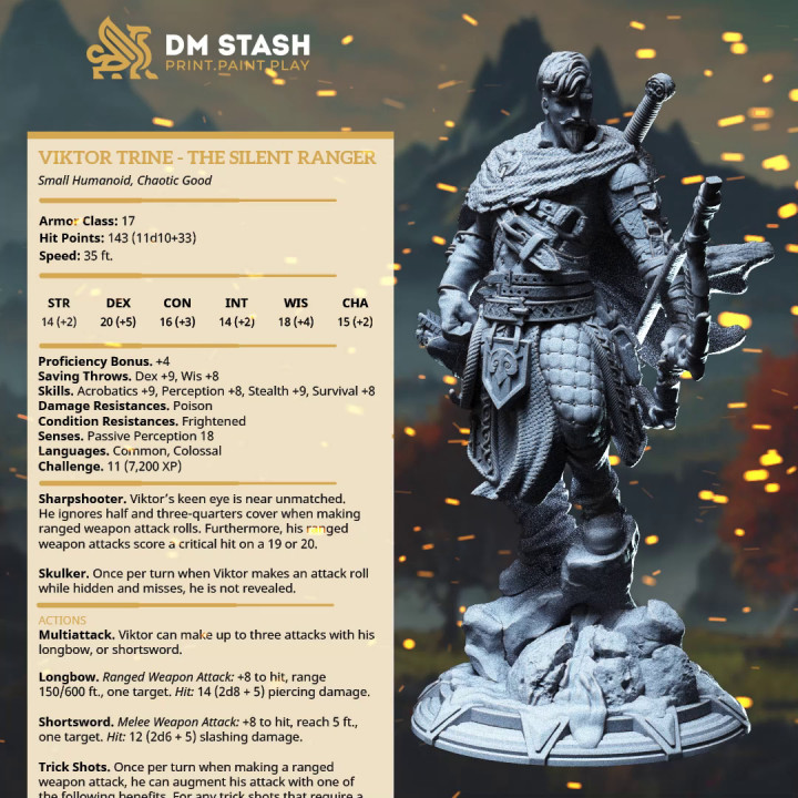 3D Printable DM Stash 5E Campaign - The Falling Moon Pt III by DM Stash