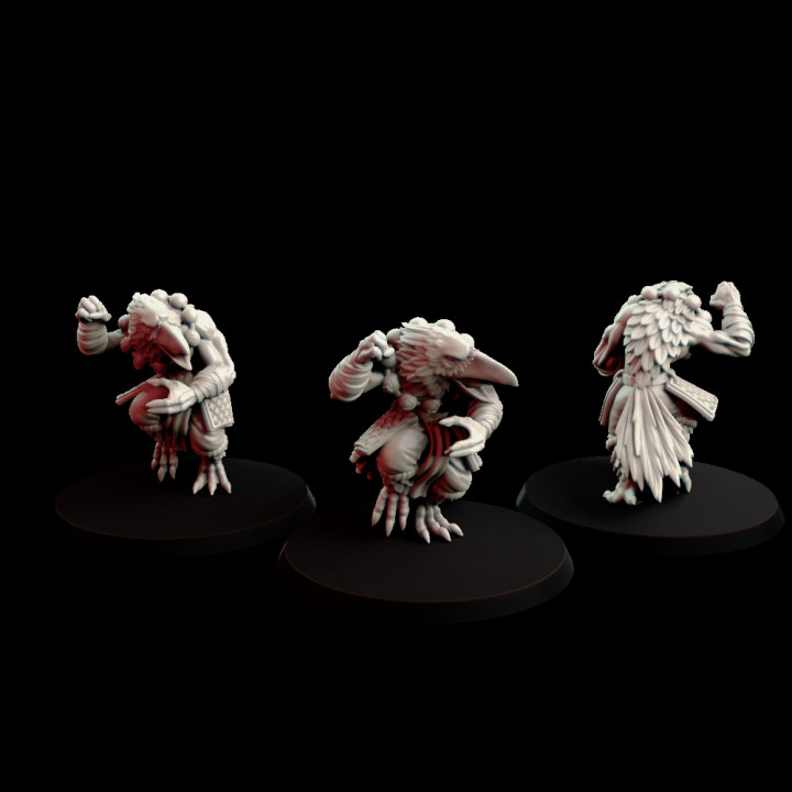 3D Printable Crowmen by Crosslances