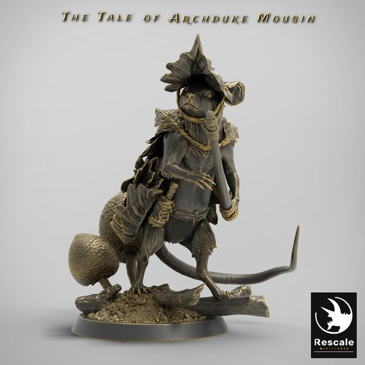 3D Printable Mice Pack by Rescale Miniatures