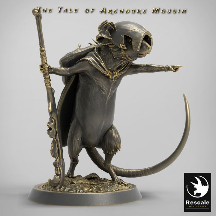 3D Printable Mice Pack by Rescale Miniatures