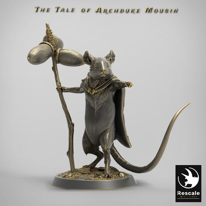 3D Printable Mice Pack by Rescale Miniatures