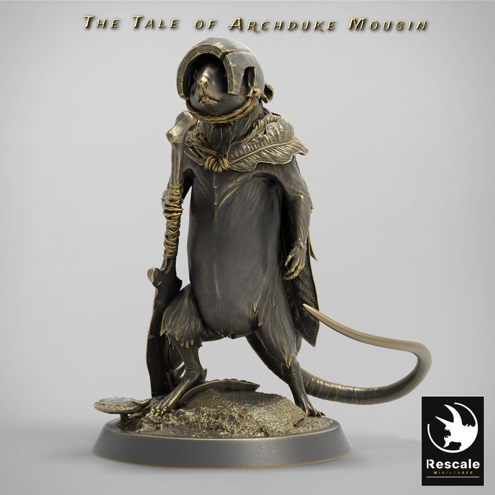 3D Printable Mice Pack by Rescale Miniatures