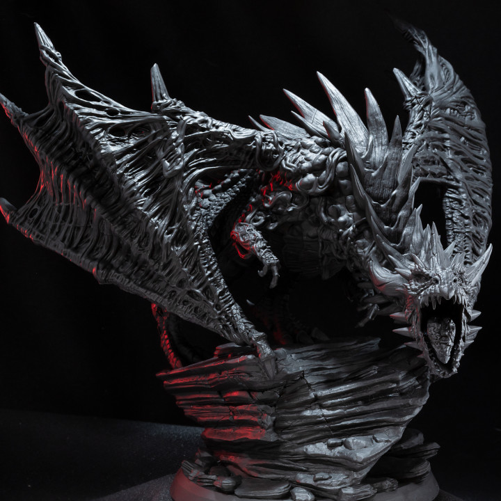 3D Print of Corrupted Dragon by War King Miniatures
