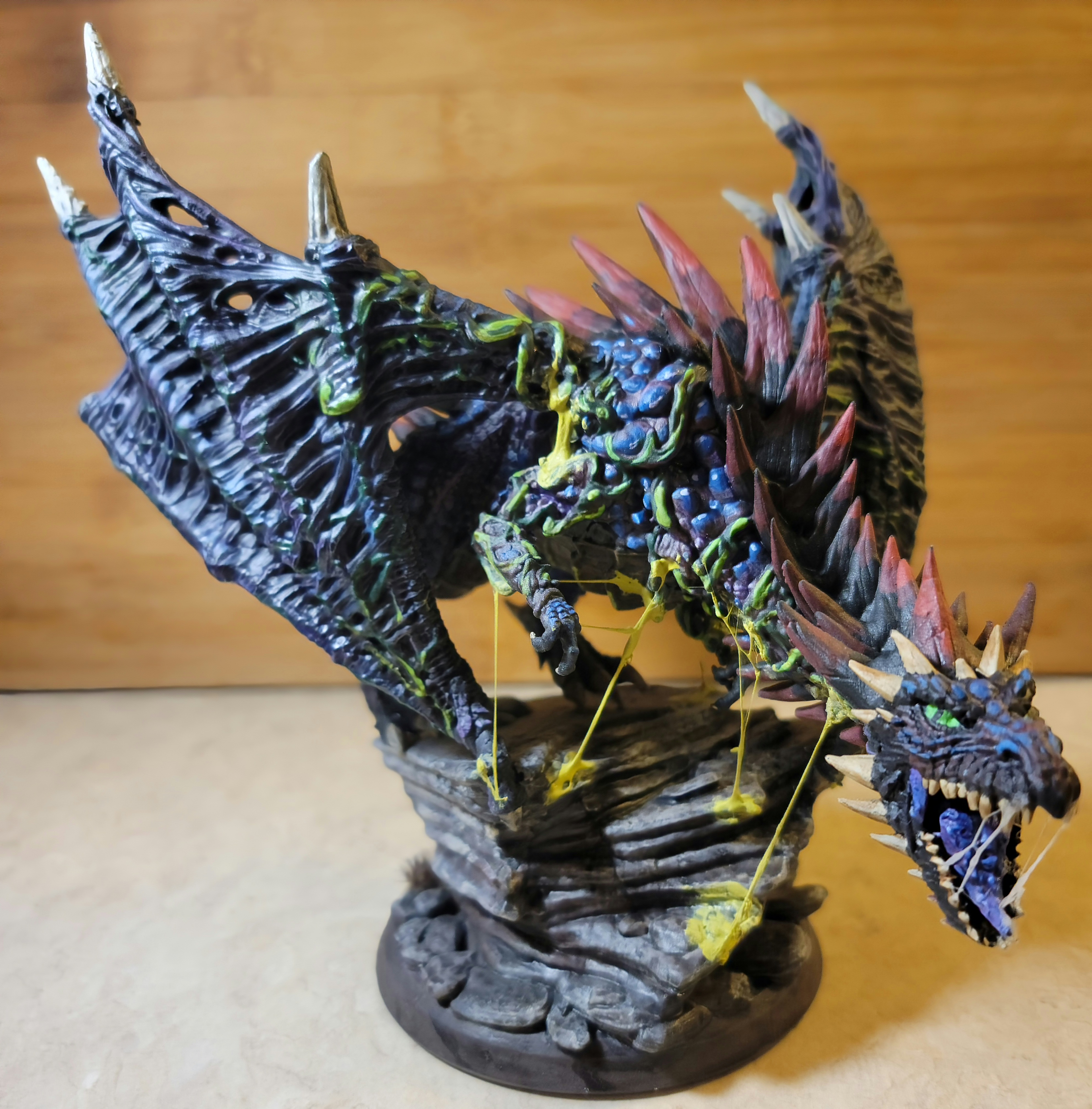 3D Printable Corrupted Dragon by Flesh of Gods