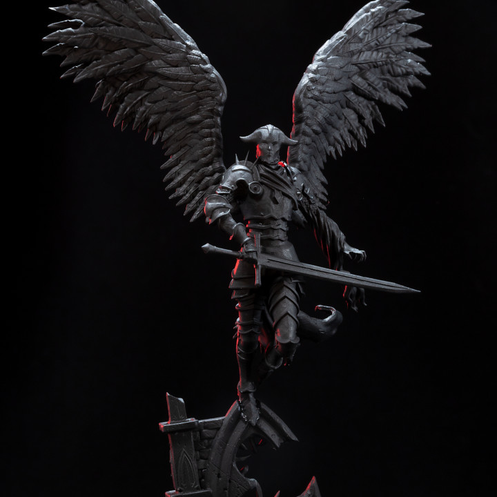 3D Print of Fallen Angel by War King Miniatures