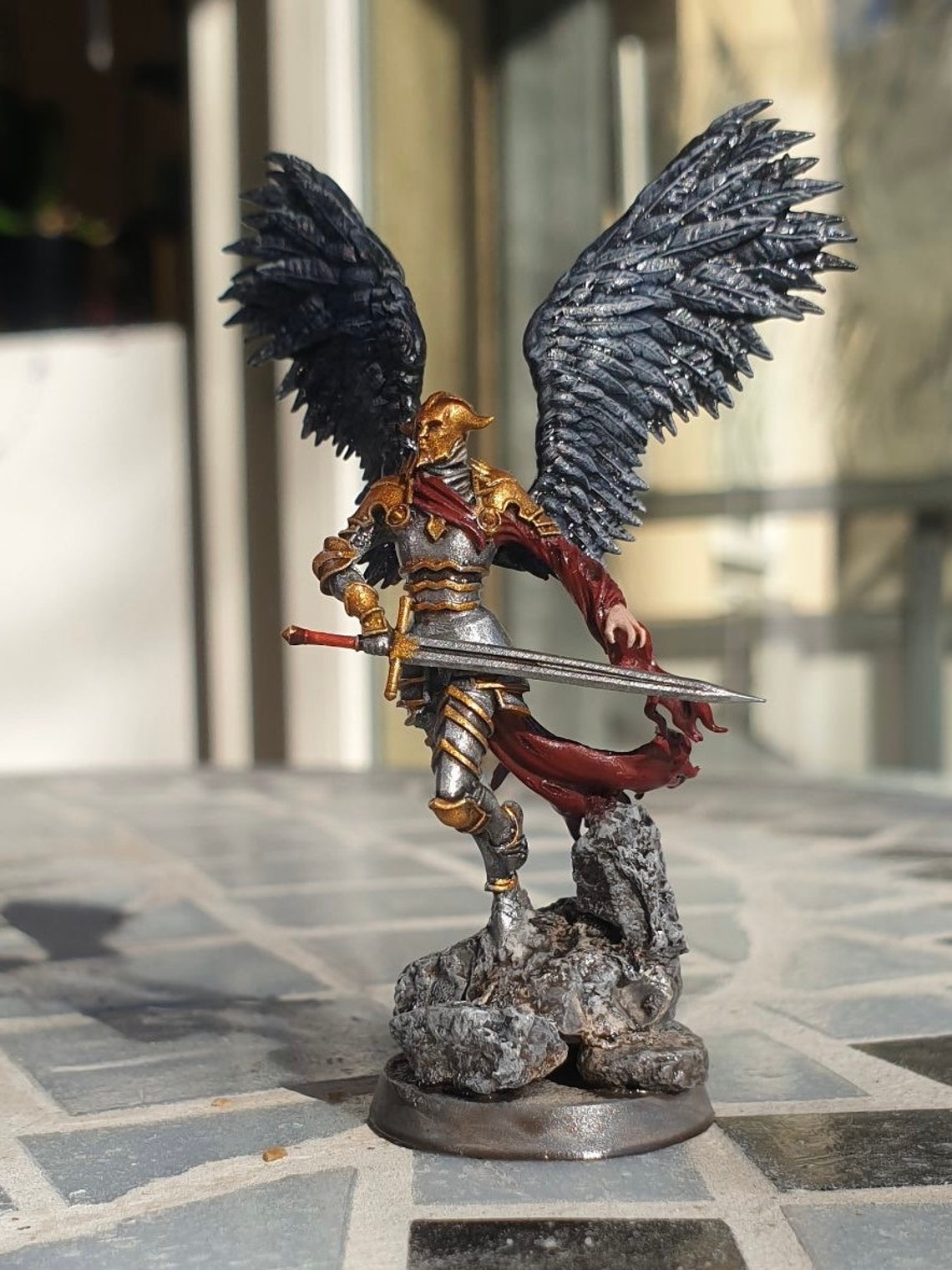 3D Printable Fallen Angel by Flesh of Gods