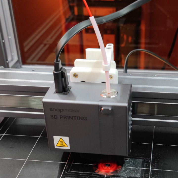 3D Printable Filament-'Redirector' : Snapmaker 2.0 Toolhead Quickmount Add-on by Namakemono ...