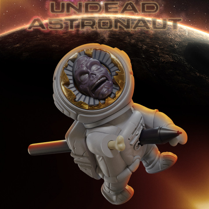 3D Printable Undead Astronaut by Stlflix