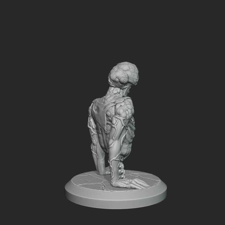 3D Printable Zombie Mutant - Torso by TheSurrealFactory