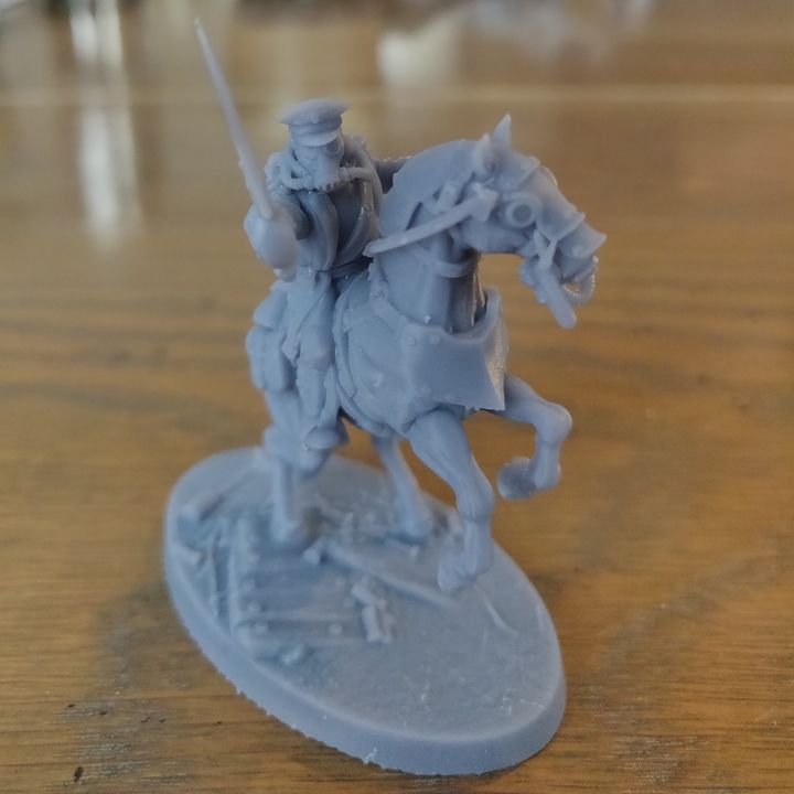 3D Print of GrimGuard Cavalry Captain by do117