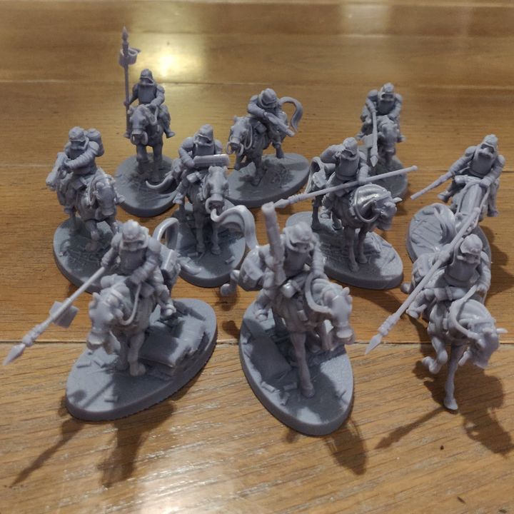 3D Print of GrimGuard Cavalry by do117