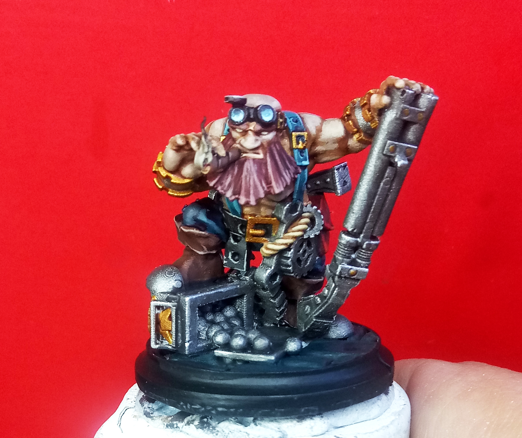 3D Printable Dwarf Engineer by Avatars of War
