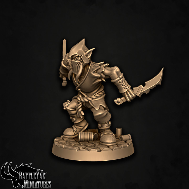 3D Printable Dreggum Goon B by Battle Yak Miniatures
