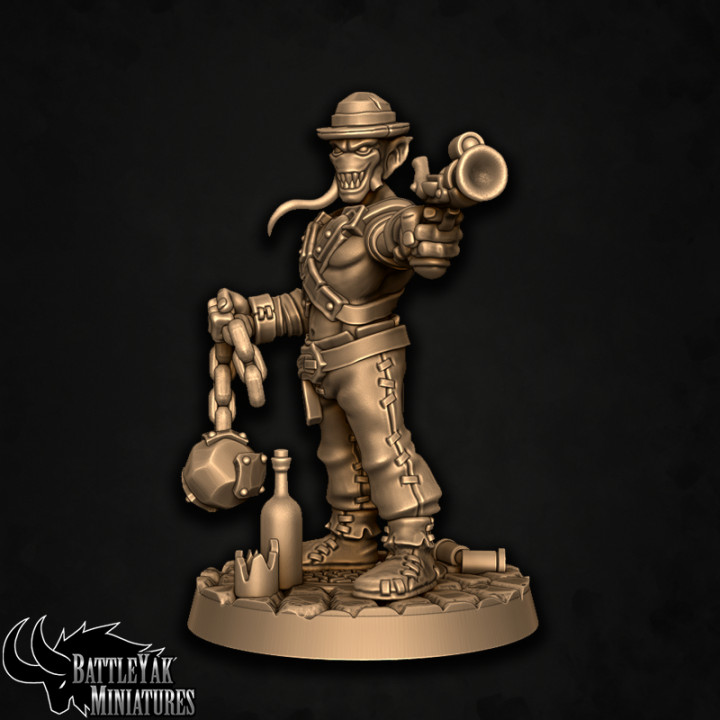 3D Printable Dreggum Goon D by Battle Yak Miniatures