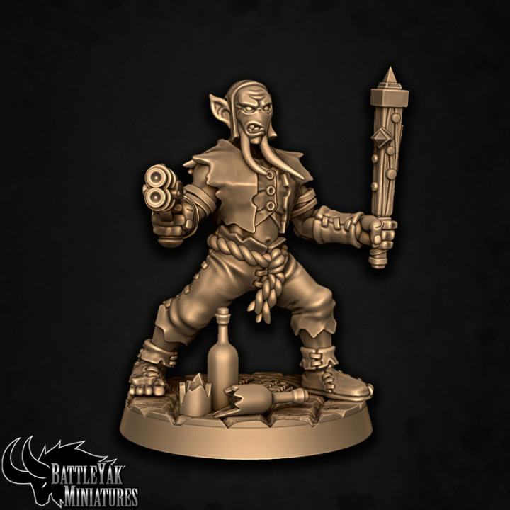3D Printable Dreggum Goon F by Battle Yak Miniatures