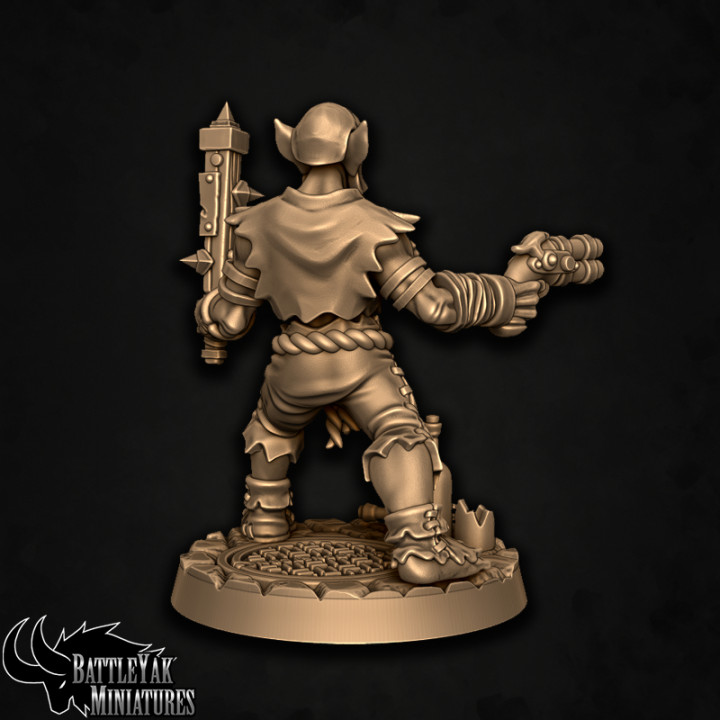 3D Printable Dreggum Goon F by Battle Yak Miniatures