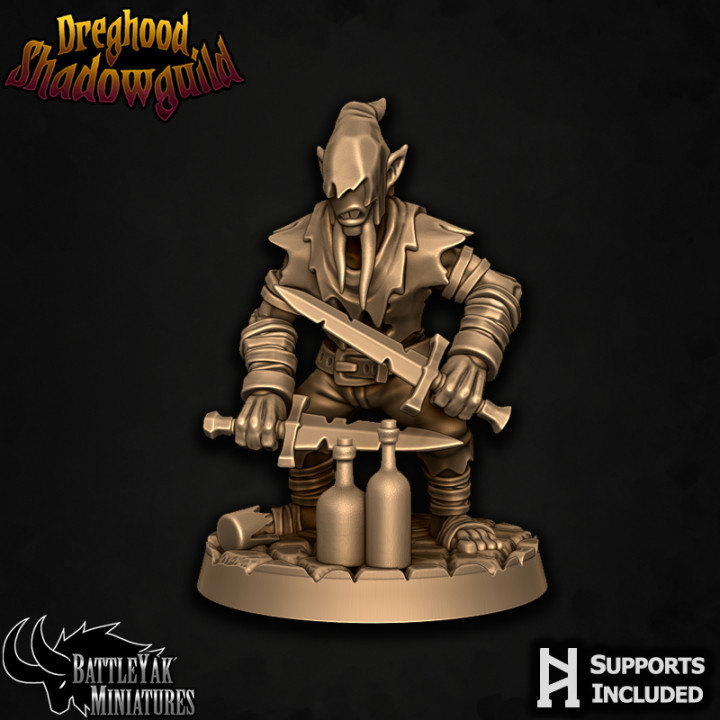 3D Printable Dreggum Goon Pack by Battle Yak Miniatures