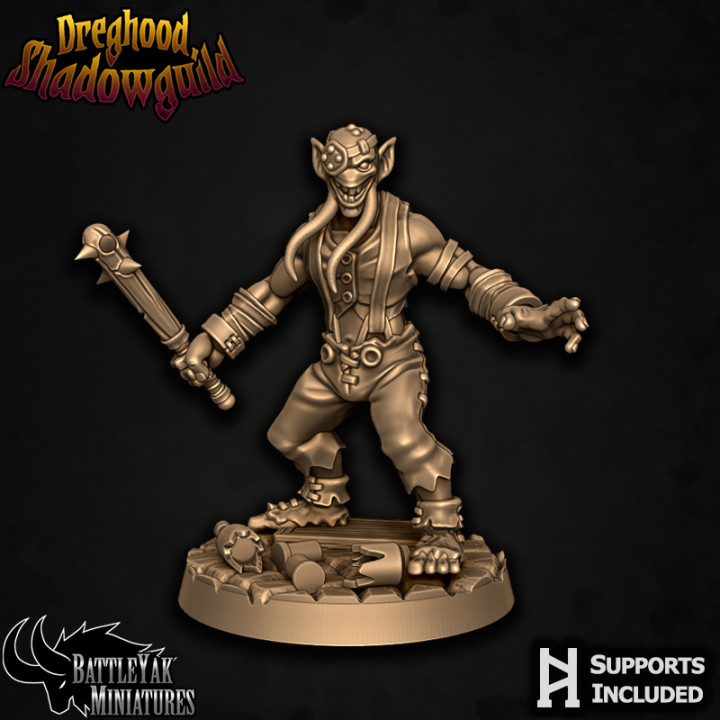 3D Printable Dreggum Goon Pack by Battle Yak Miniatures