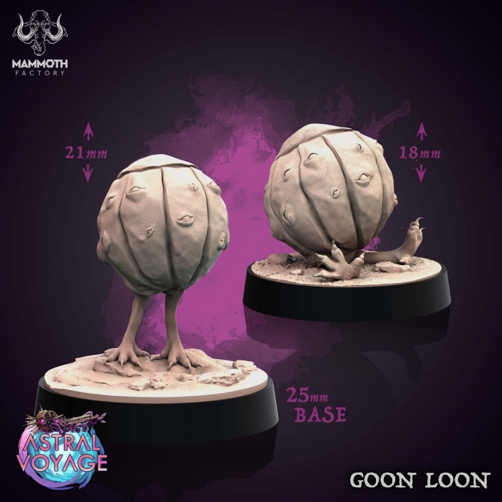 3D Printable Goon Loons by Mammoth Factory
