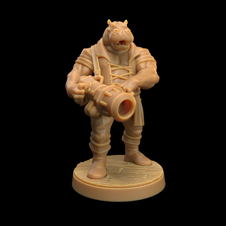 3D Printable Giff Crew | PRESUPPORTED | Journey Through the Astral Sea ...