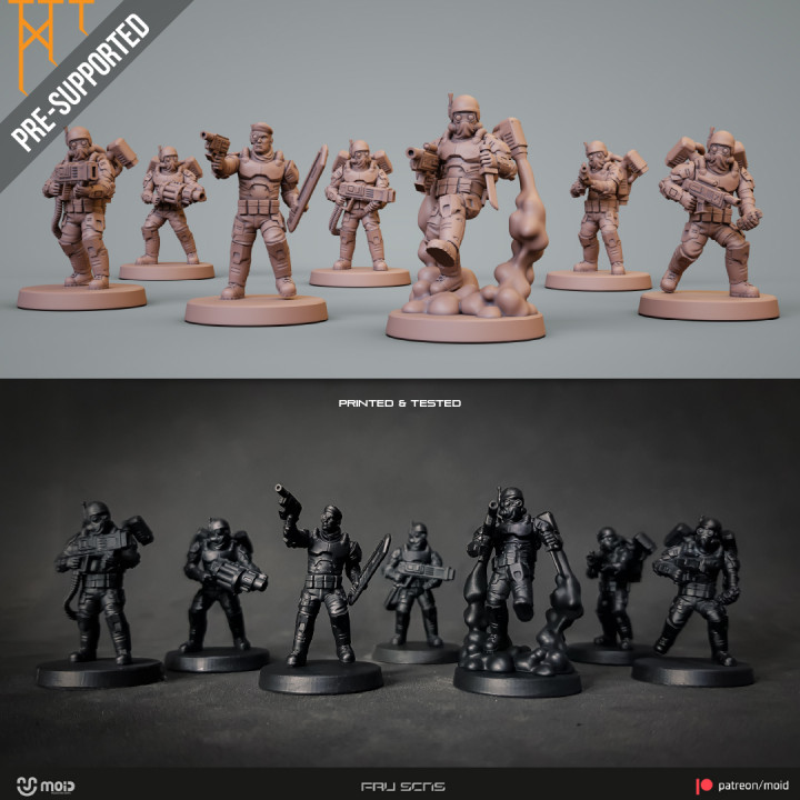 3D Printable FRU - SCNS FAST RESPONSE UNIT by Moid