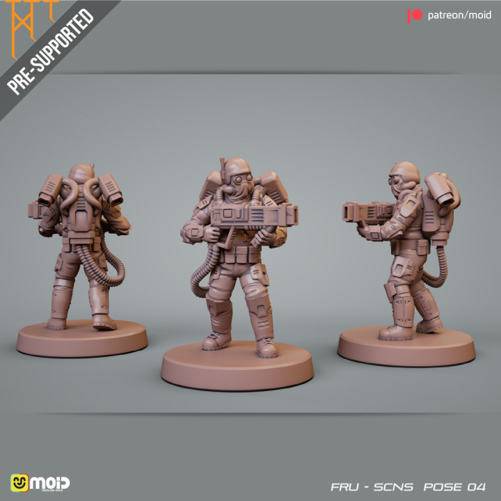 3D Printable FRU - SCNS FAST RESPONSE UNIT by Moid