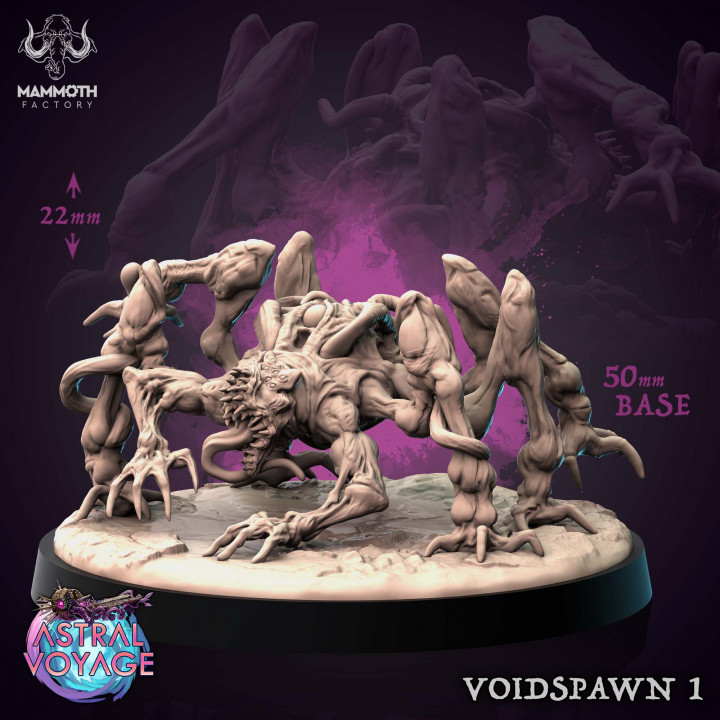 3D Printable Voidspawn Pack by Mammoth Factory
