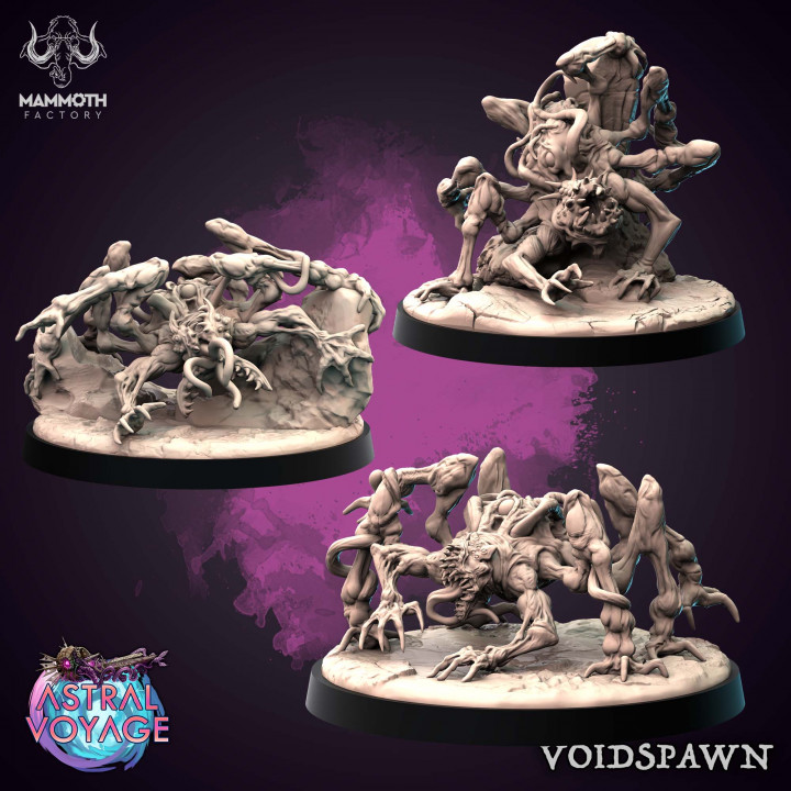 3D Printable Voidspawn Pack by Mammoth Factory