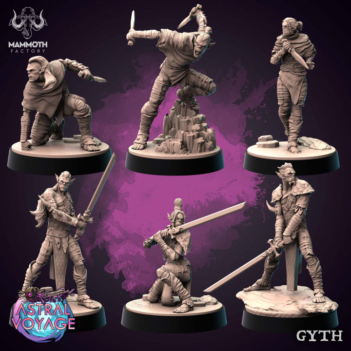 3D Printable Gyth Pack by Mammoth Factory